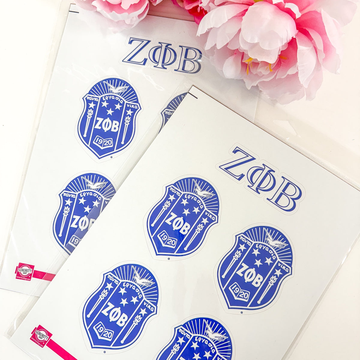 Zeta Phi Beta Sticker Sheet – Rush Greek Gifts