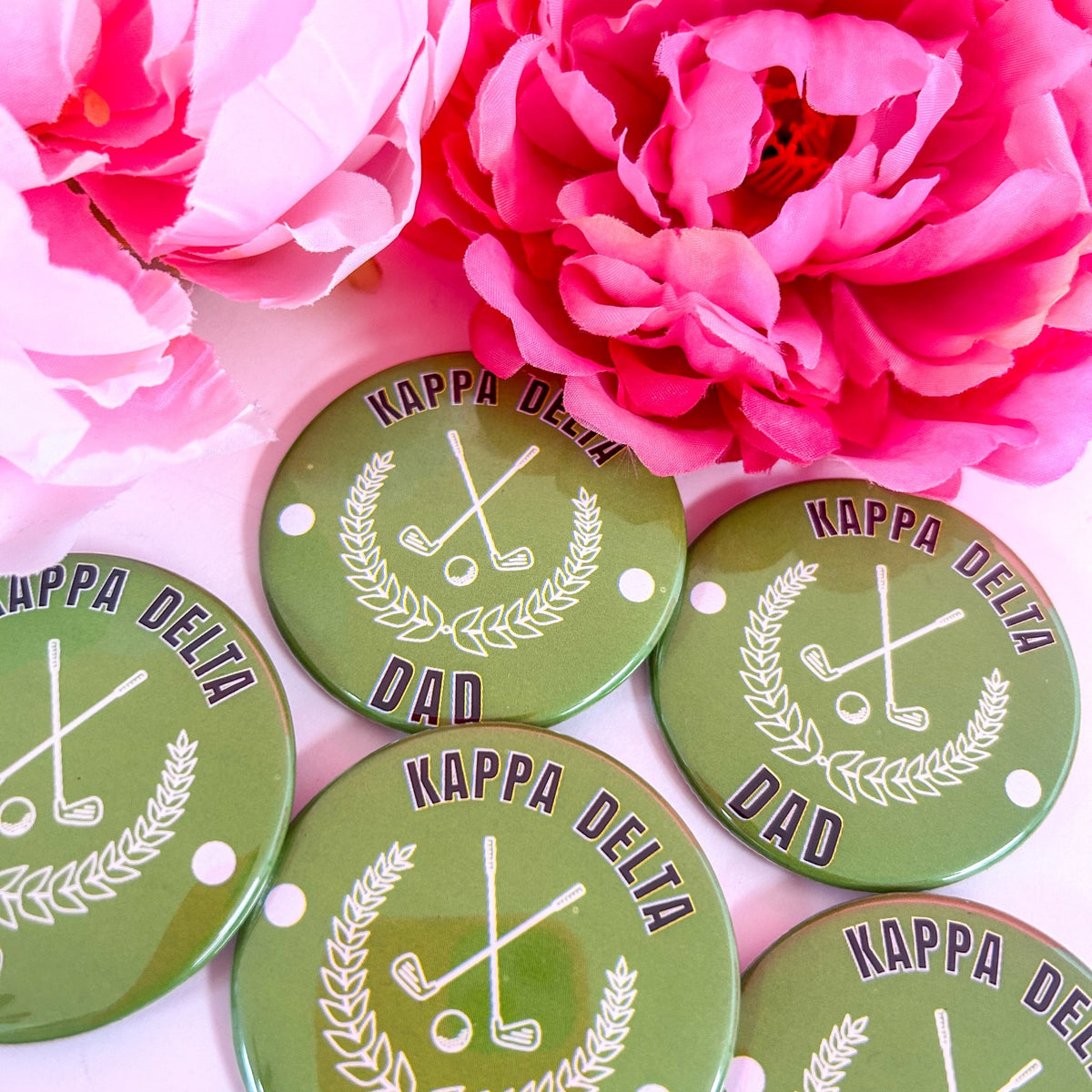 Kappa Delta Dad Button – Rush Greek Gifts