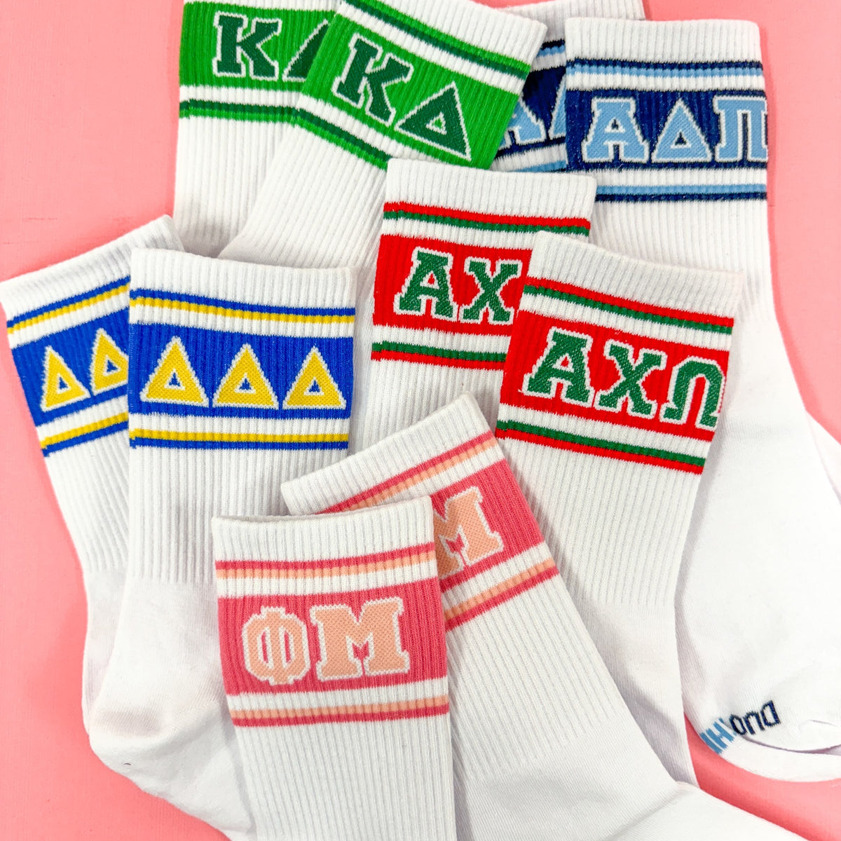 Sorority Socks - Sigma Kappa – Rush Greek Gifts