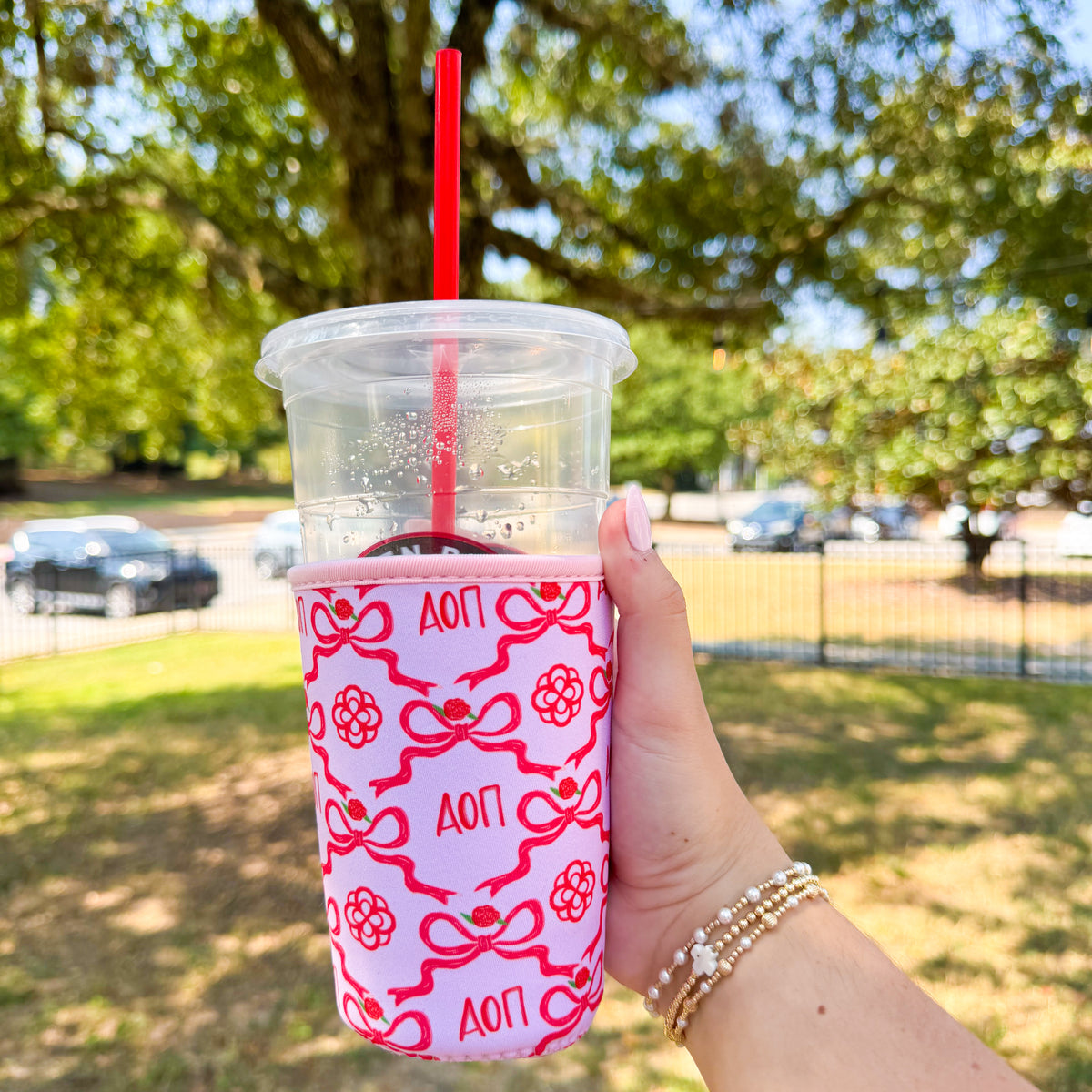Alpha Omicron Pi Iced Drink Sleeve – Rush Greek Gifts