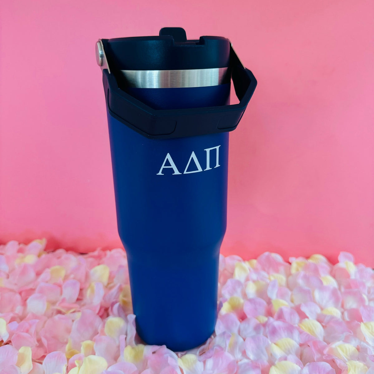 Alpha Delta Pi 30 oz Flip Straw Tumbler – Rush Greek Gifts